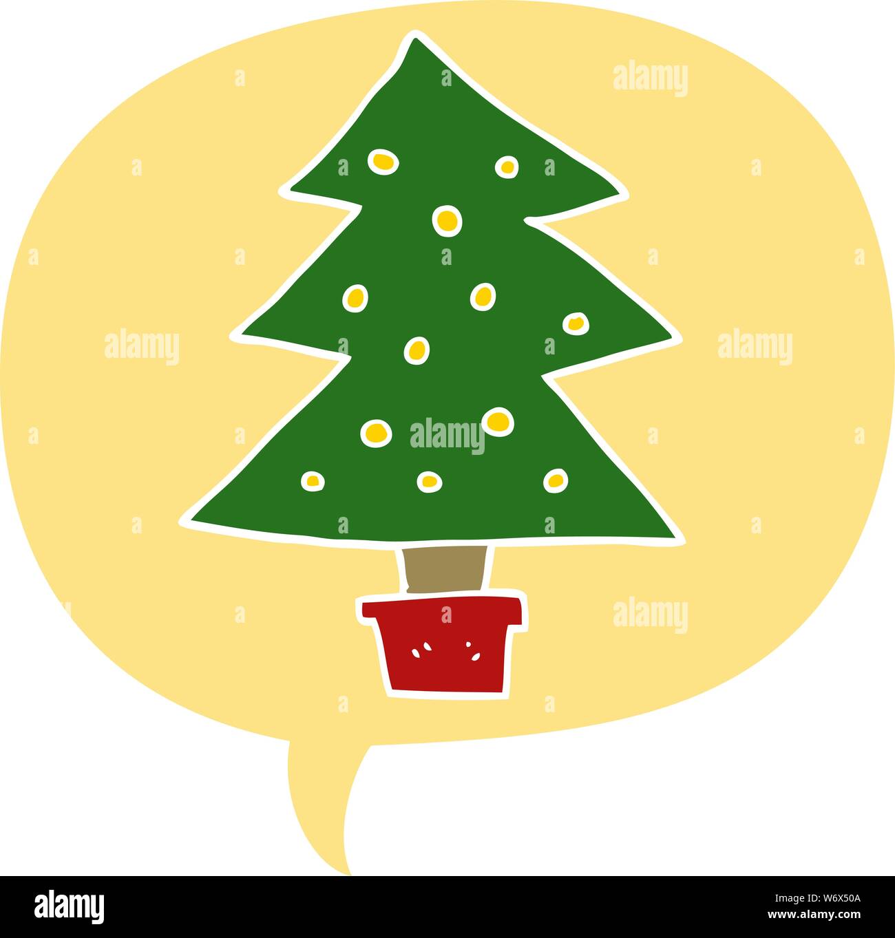 Doodle christmas objects in Cut Out Stock Images & Pictures - Alamy