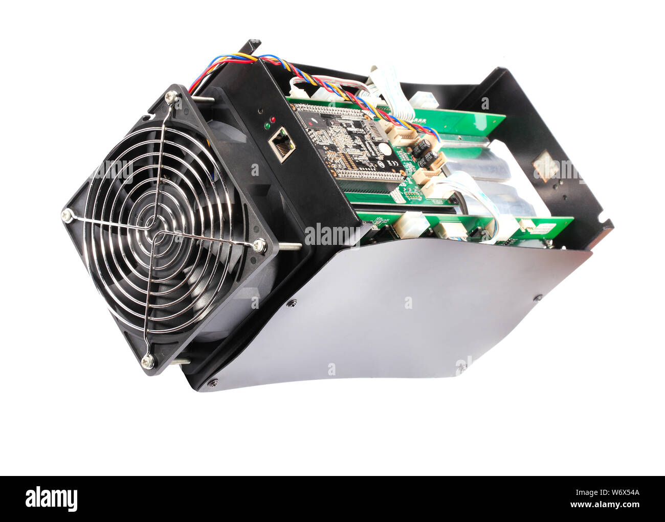 electronic device isolated on white background Stock Photo - Alamy