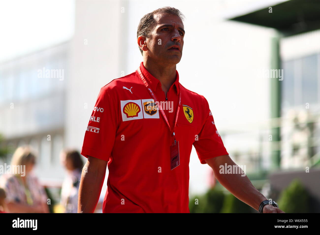 Marc gene ferrari ambassador ungarian gp hi-res stock photography and ...