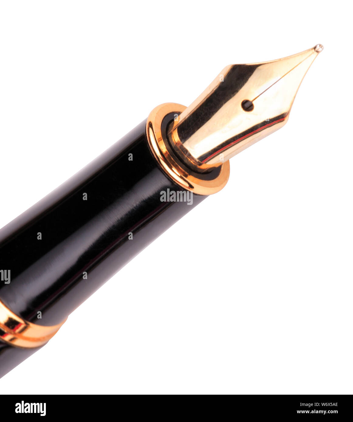 fountain pen isolated on white Stock Photo - Alamy