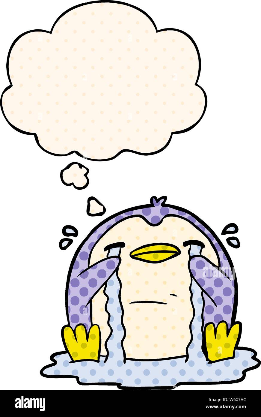 Bubble crying comic character hi-res stock photography and images - Alamy