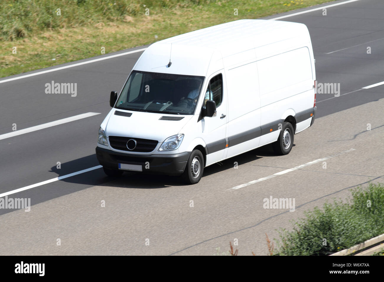 White sprinter van hi-res stock photography and images - Alamy