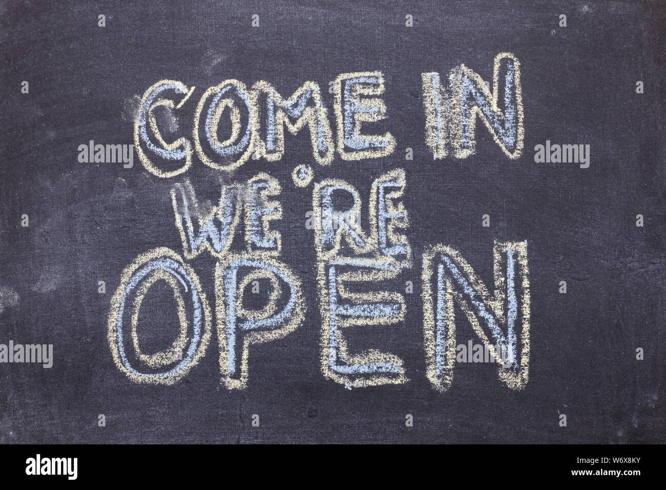 Open lettering hi-res stock photography and images - Alamy