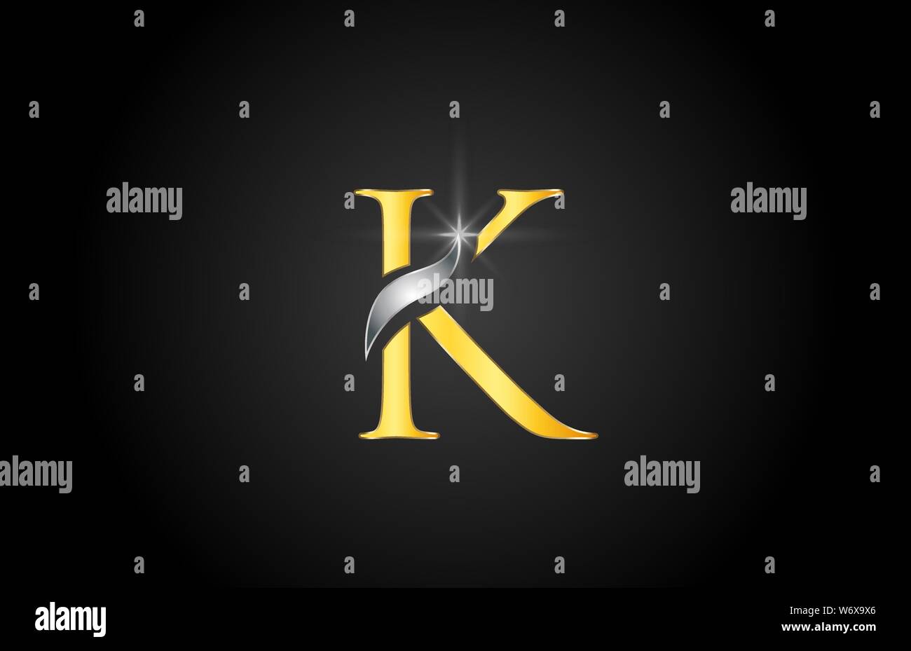 Yellow alphabet k hi-res stock photography and images - Alamy