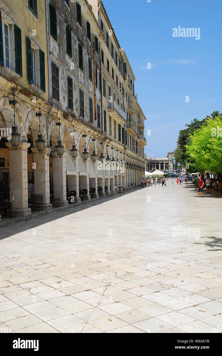 View of the arches of the liston hi-res stock photography and images ...