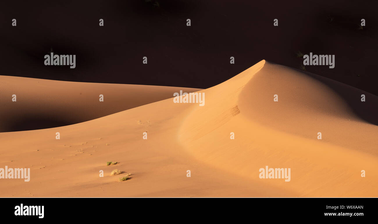 Beautiful sand dunes at Sossusvlei, Namibia Stock Photo - Alamy