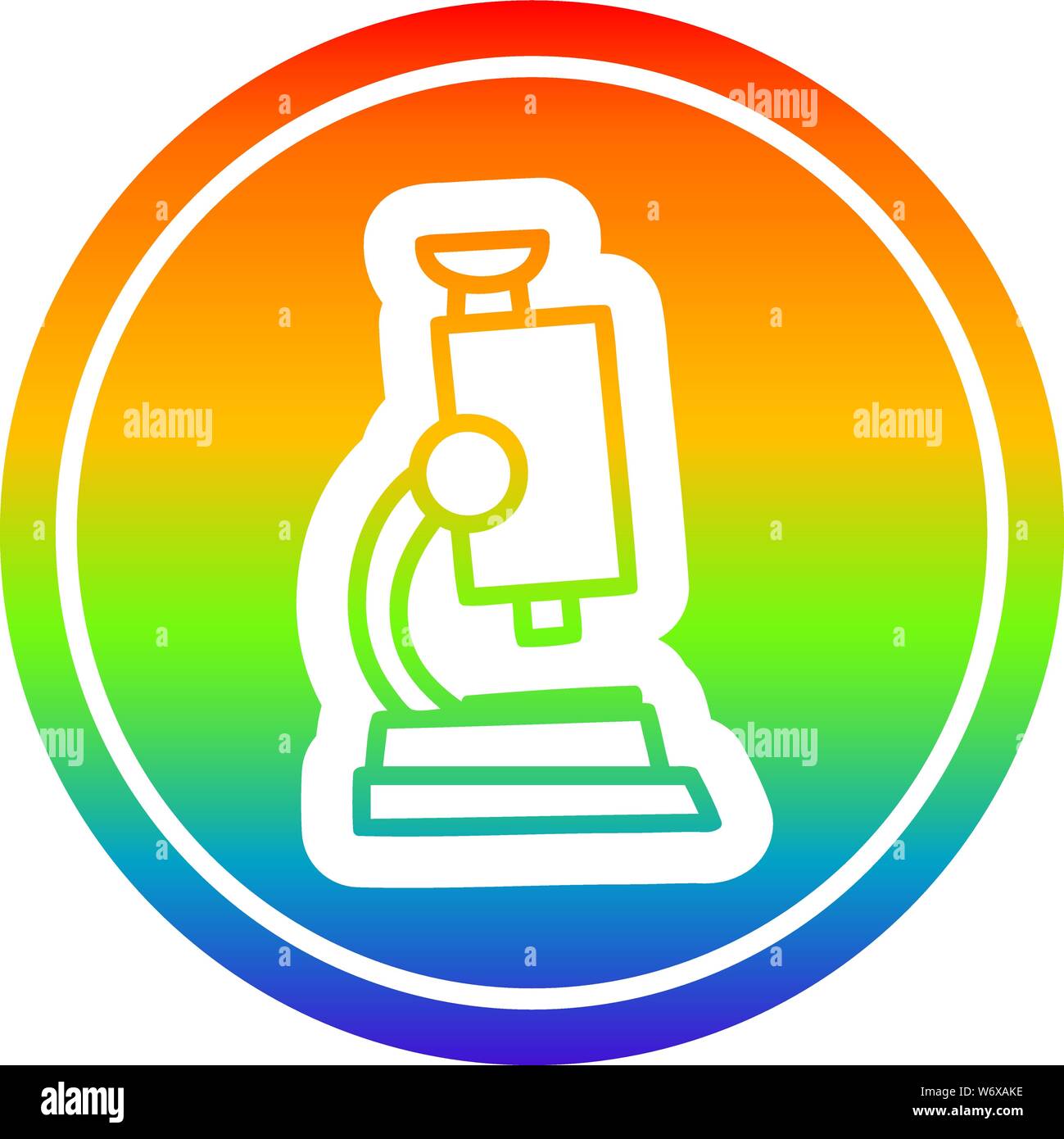 Microscope slide chemistry Stock Vector Images - Alamy