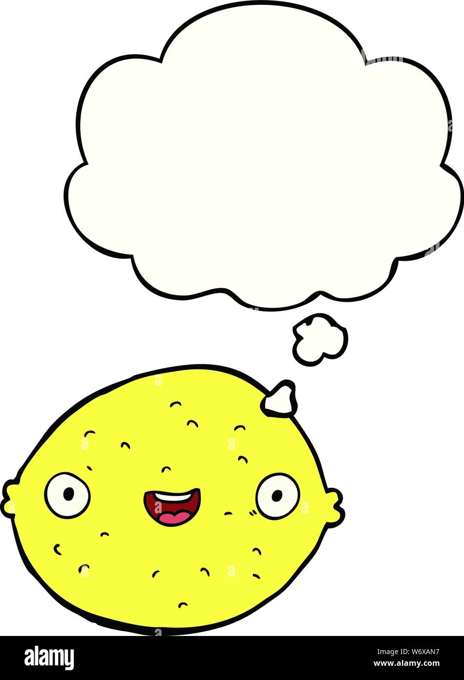 Cartoon lemon bubble hi-res stock photography and images - Alamy