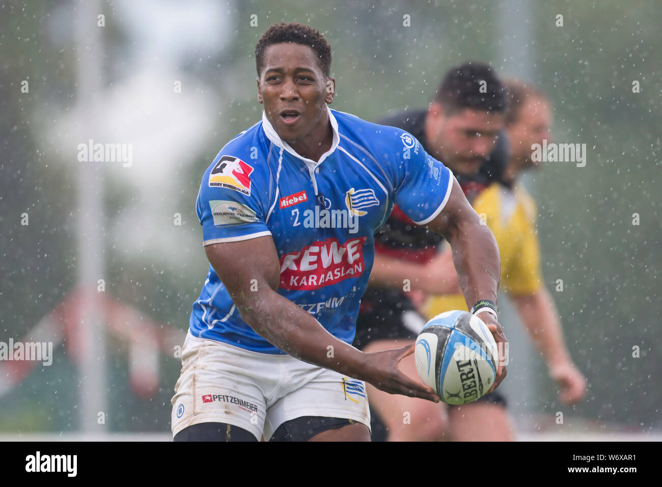 Heidelberg, Germany. 28th July, 2019. German championships in seven-man ...