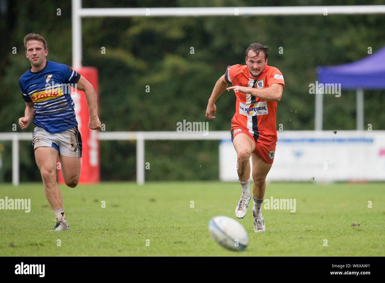 Heidelberg, Germany. 28th July, 2019. German championships in seven-man ...