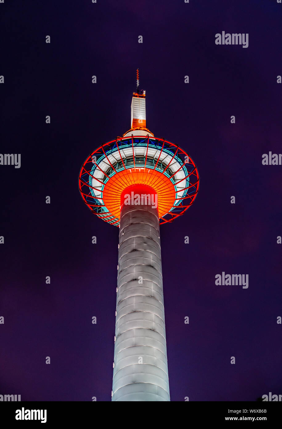 Kyoto Tower, Kyoto, Japan Stock Photo - Alamy