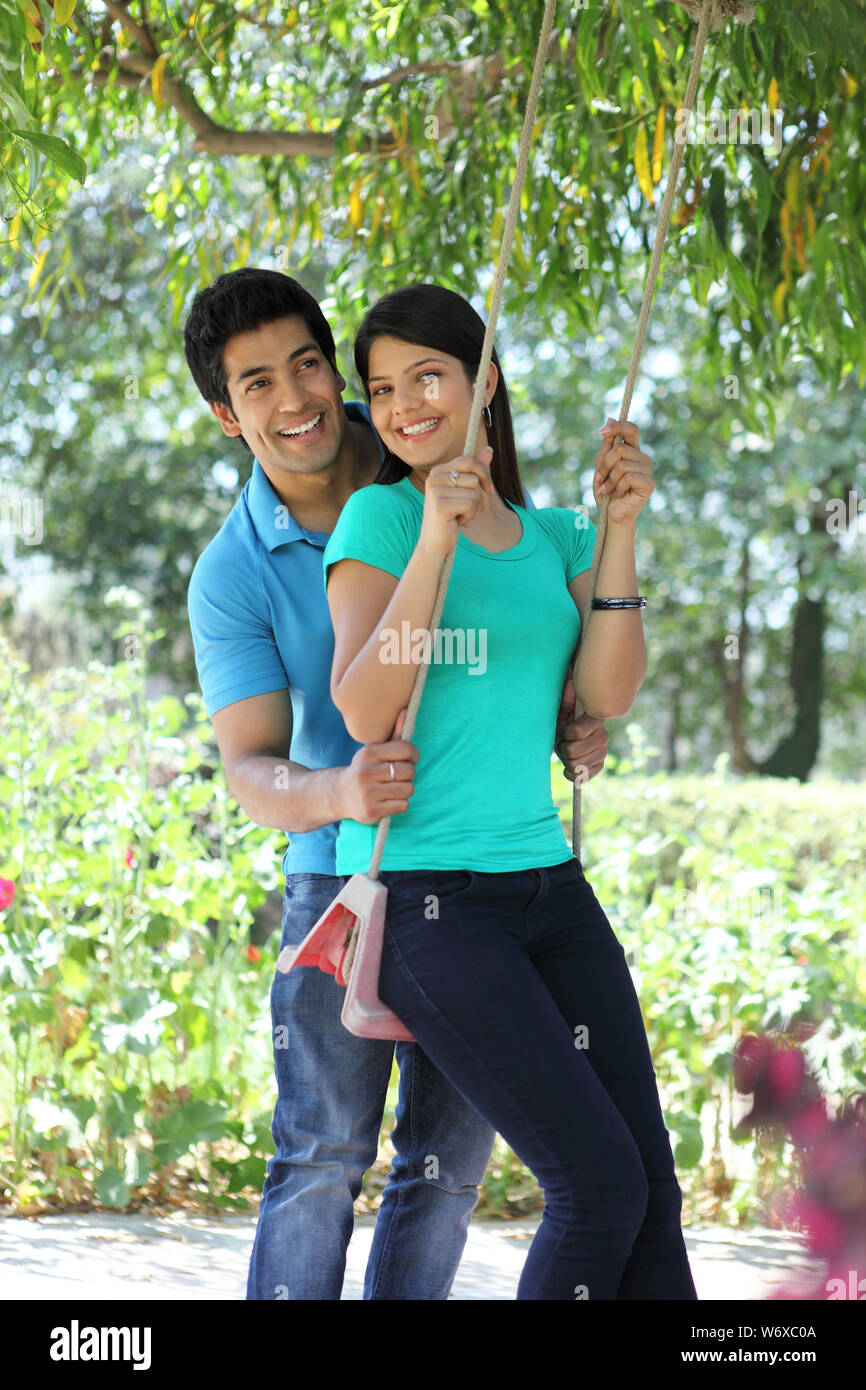 Rope Swing And Couple High Resolution Stock Photography and Images - Alamy