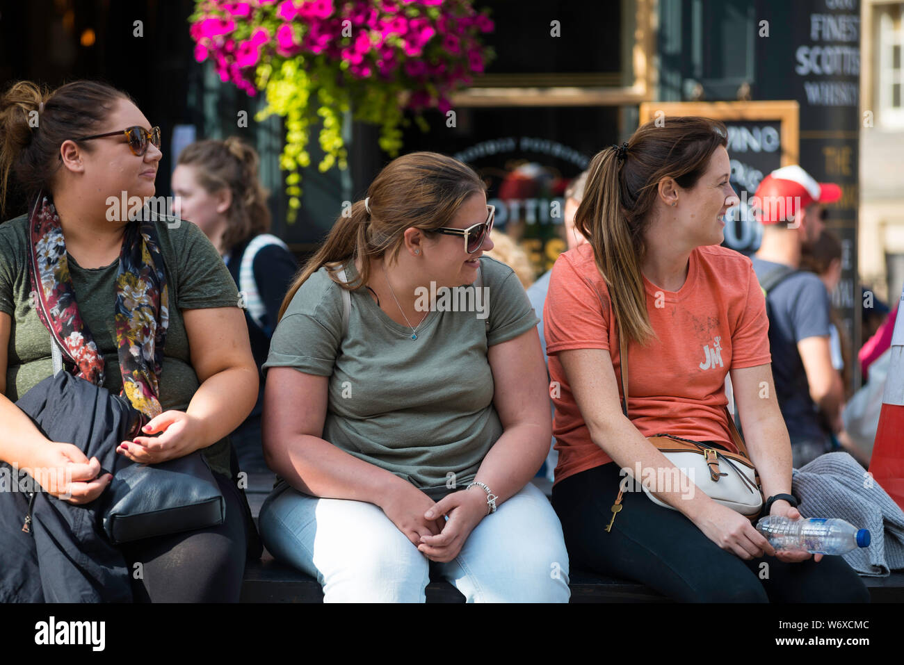 People in Edinburgh Scotland in 2019 Stock Photo - Alamy