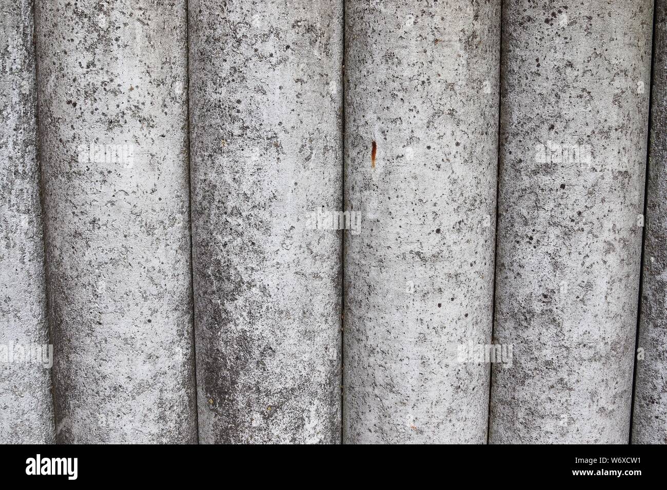 Detailed close up view on modern conrete walls at commercial buildings ...