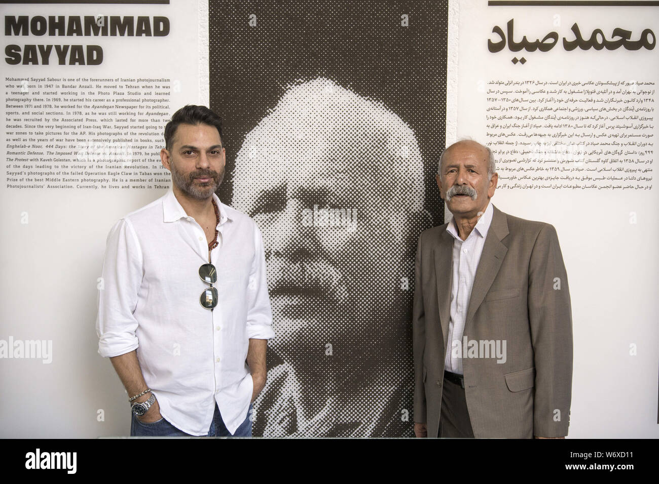 Tehran, Tehran, IRAN. 2nd Aug, 2019. Iranian former AP photographer ...