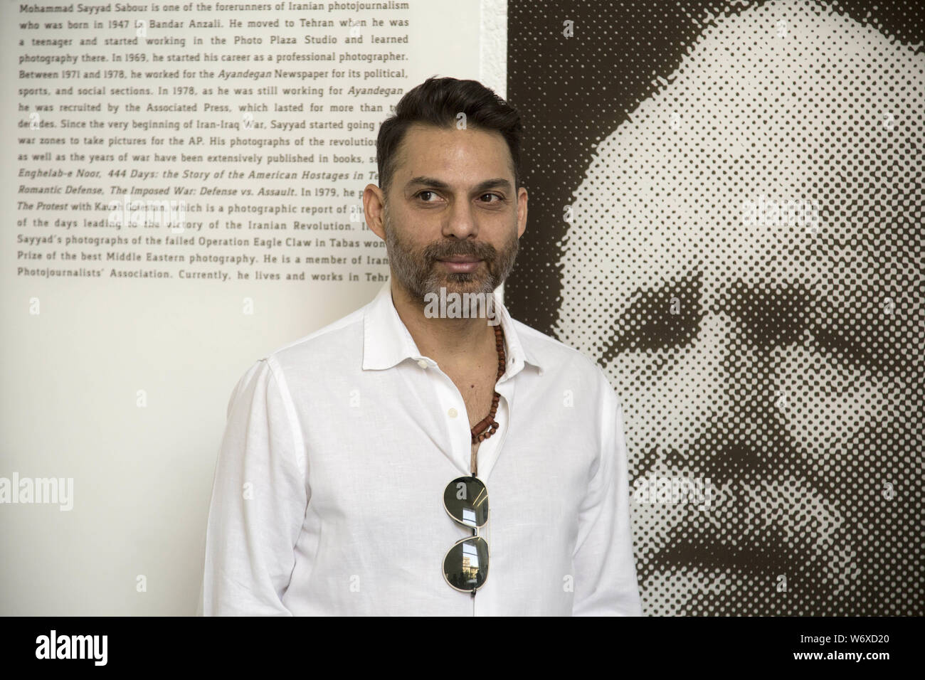 Tehran, Tehran, IRAN. 2nd Aug, 2019. American-Iranian actor, Payman ...