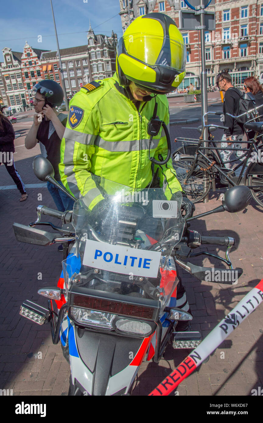 Police dutch holland netherlands bike hi-res stock photography and ...