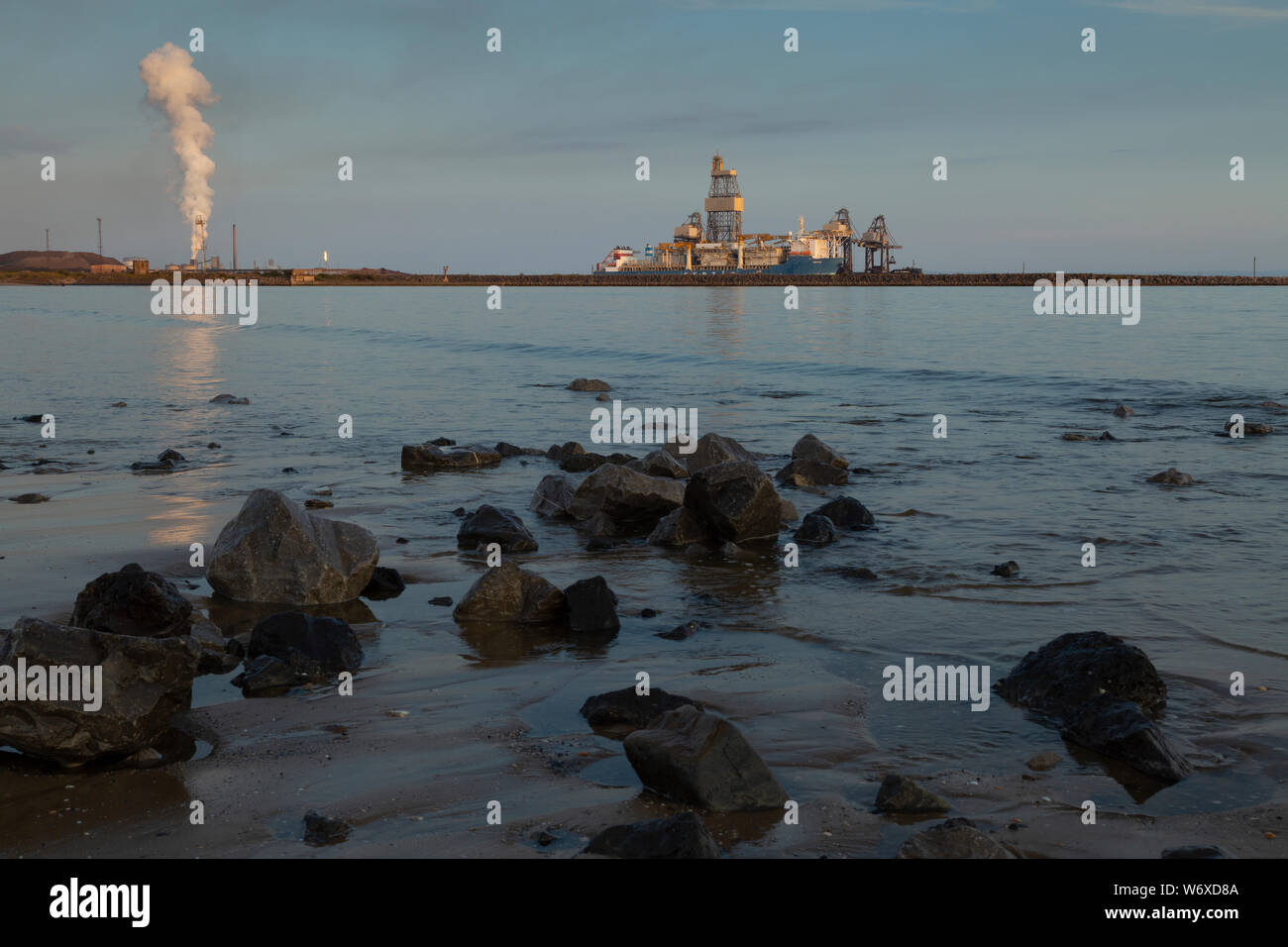 Port Talbot steel works Stock Photo - Alamy