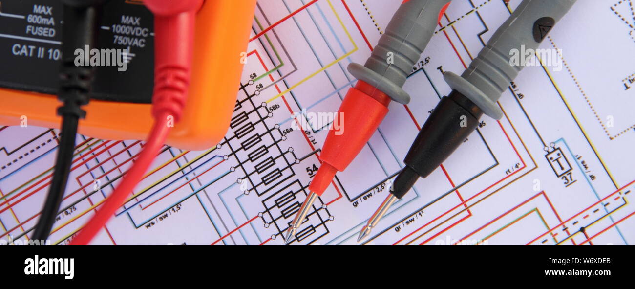 measuring device with a diagram Stock Photo - Alamy
