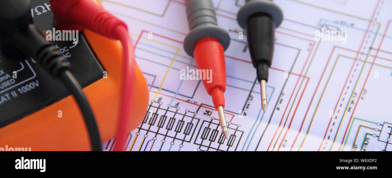 measuring device with a diagram Stock Photo - Alamy