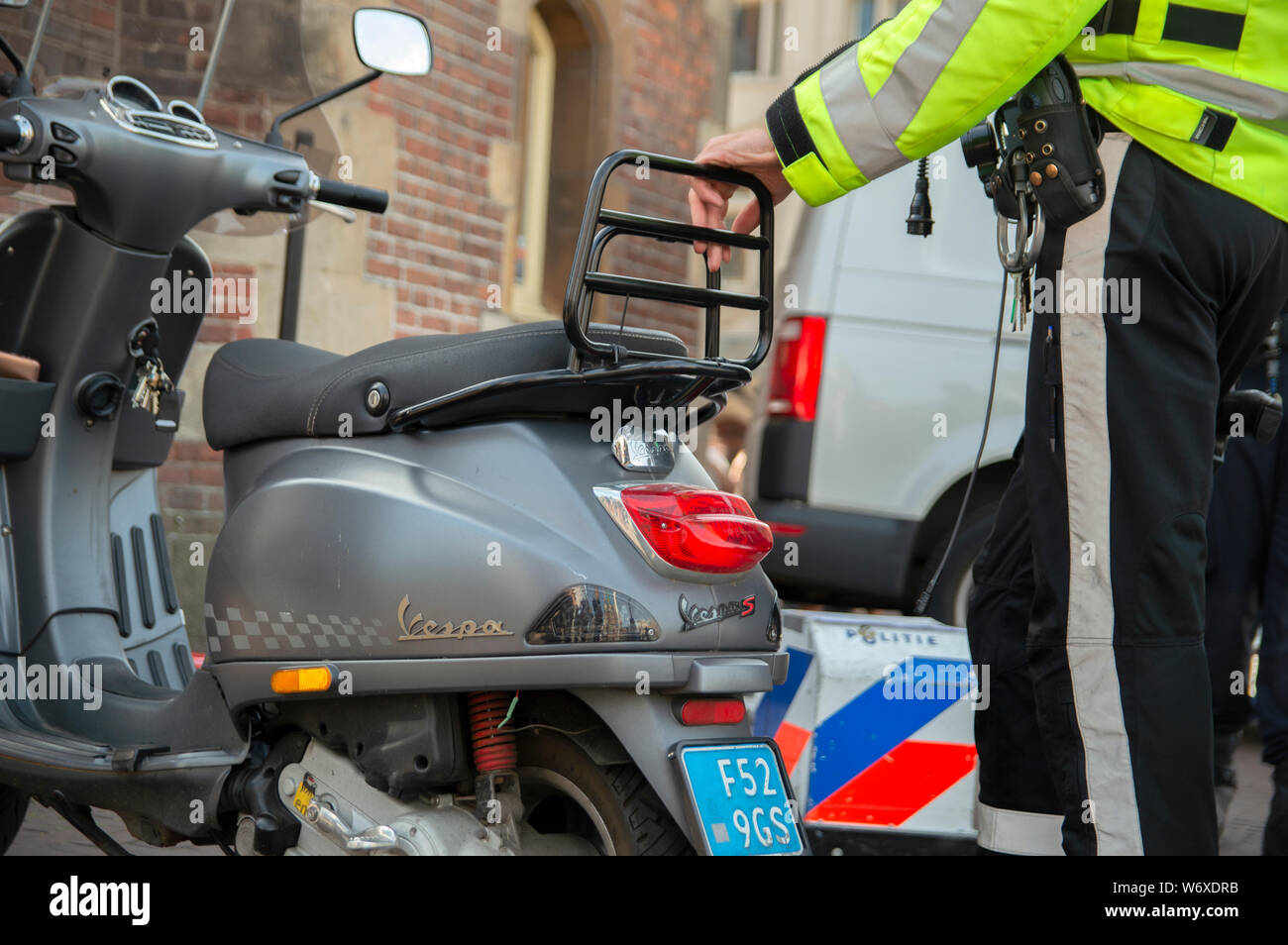 Scooter moped amsterdam holland hi-res stock photography and images - Alamy