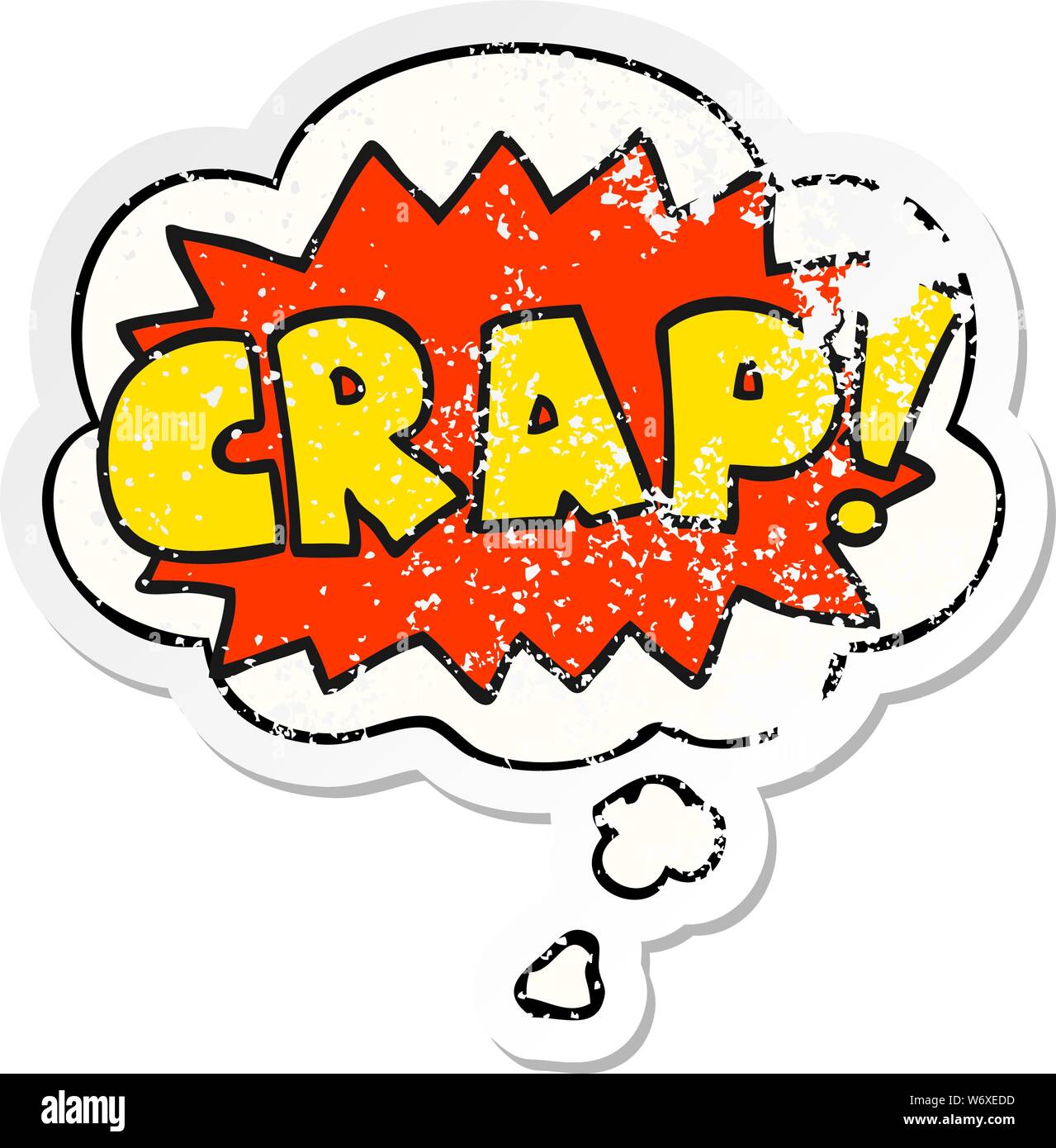Crap vector vectors hi-res stock photography and images - Alamy