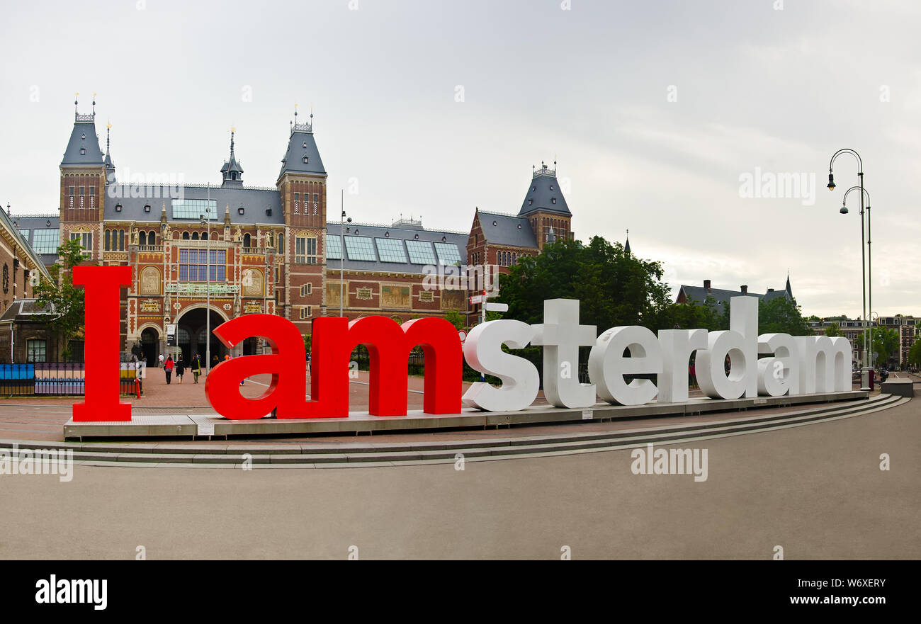 I amsterdam sign hi-res stock photography and images - Alamy