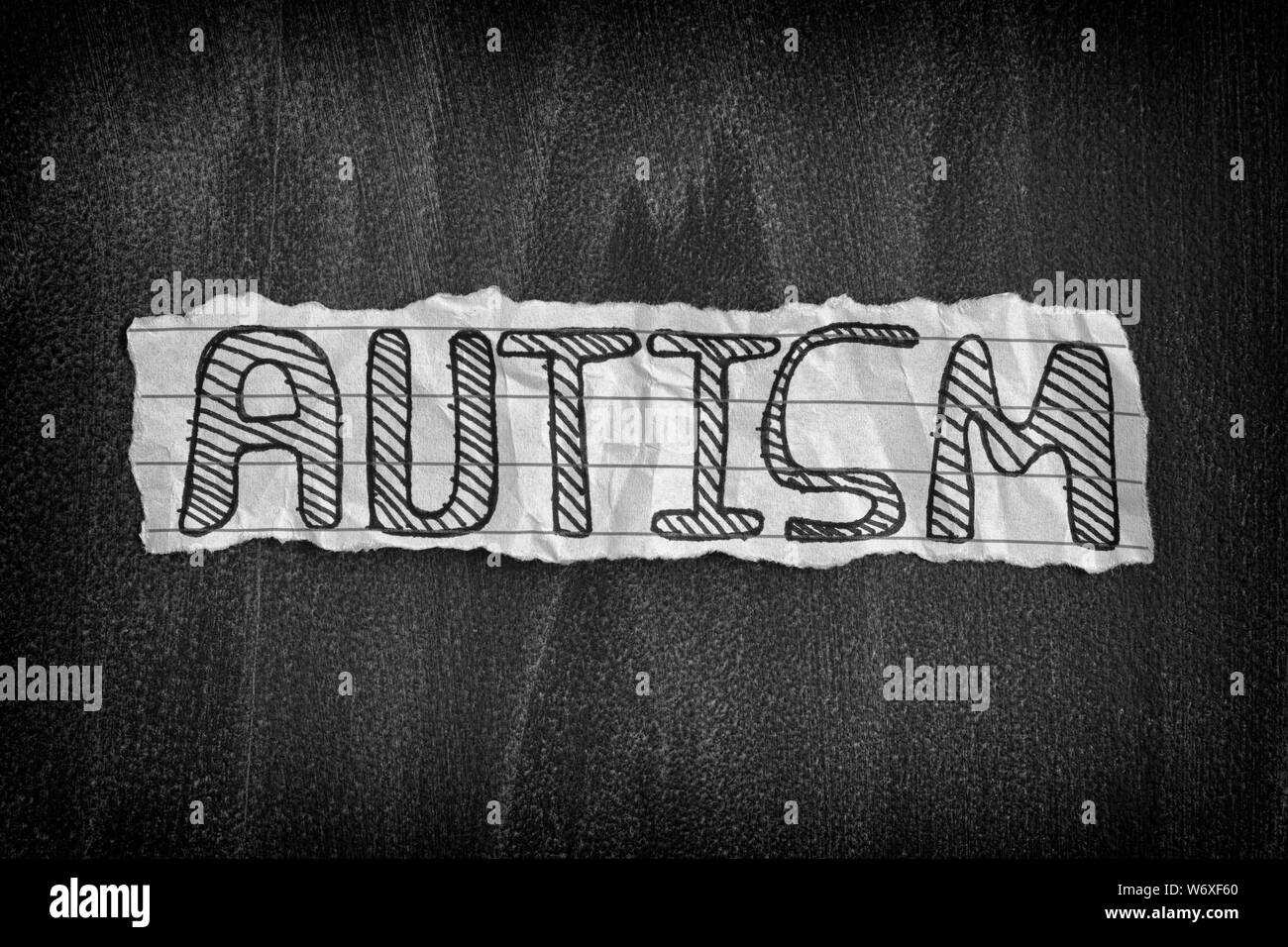 Autism Black and White Stock Photos & Images - Alamy