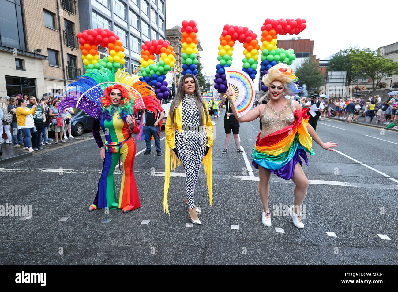 Drag artists take part hi-res stock photography and images - Alamy