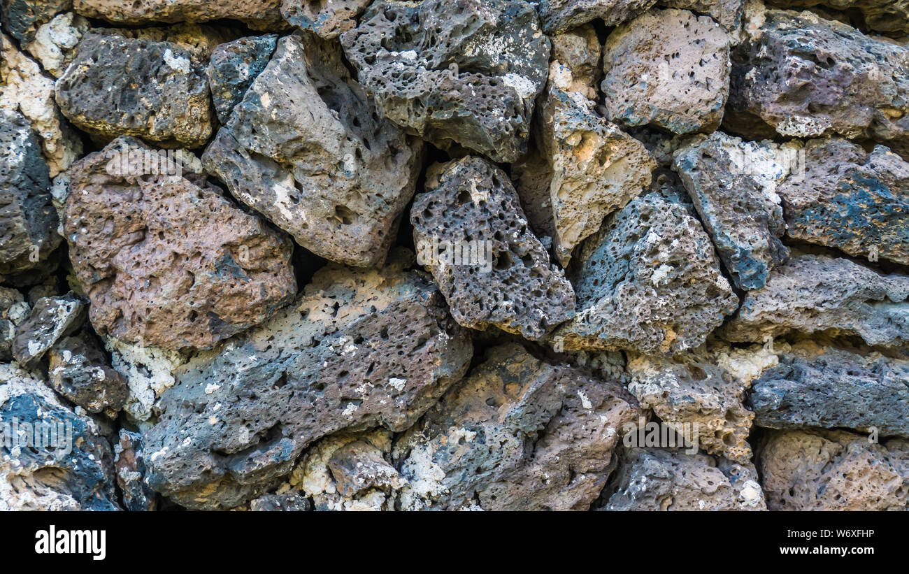 Lava rock wall hi-res stock photography and images - Alamy