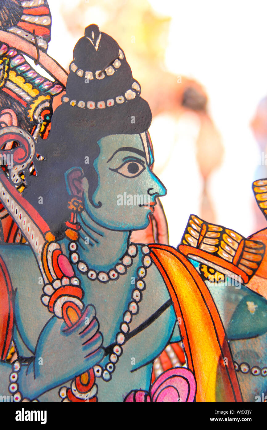 Cut out of Lord Rama for sale at Surajkund Crafts Mela, Surajkund ...