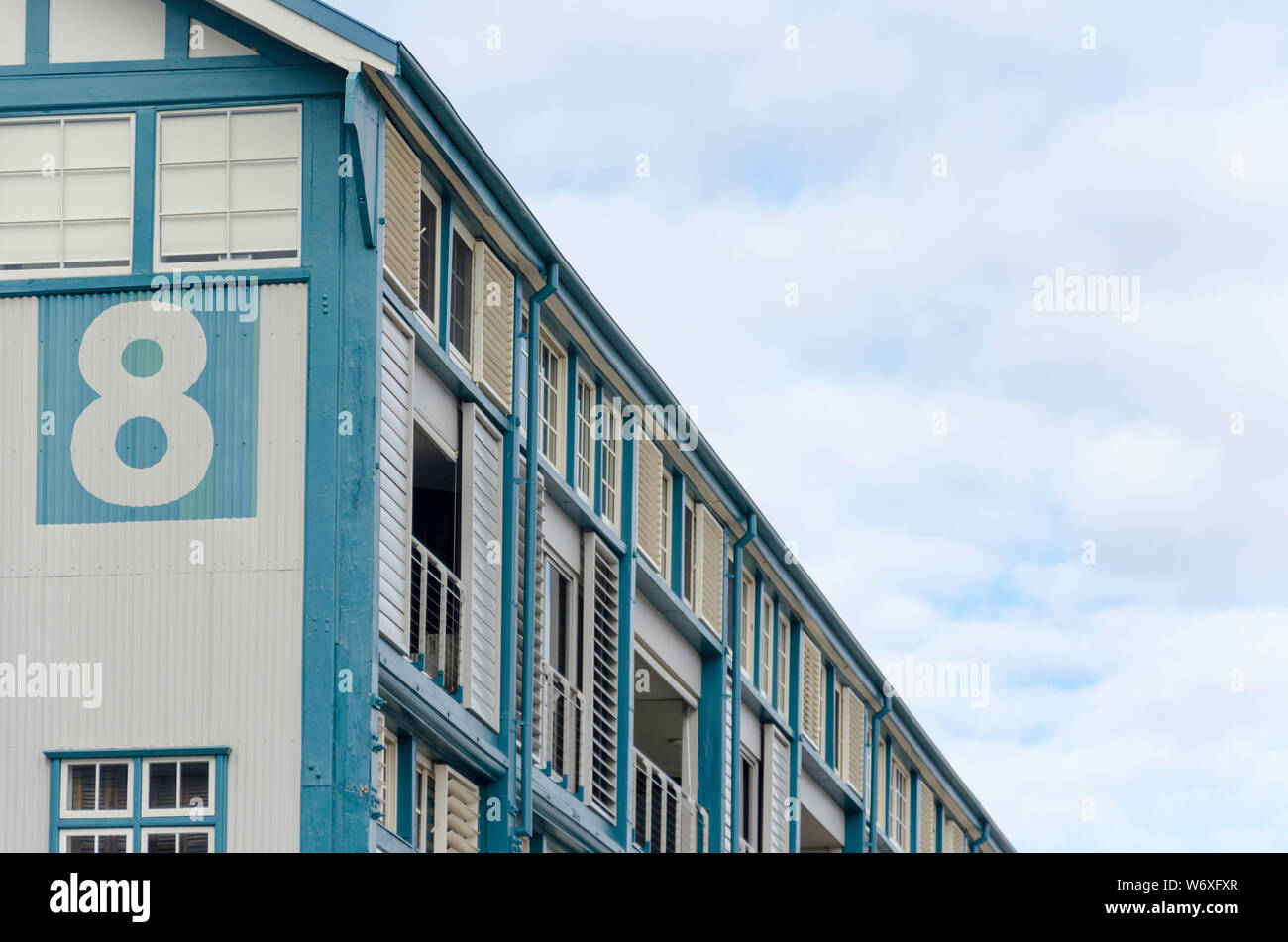 Wharf 8, now a combined hotel and apartments is a Finger Wharf located ...