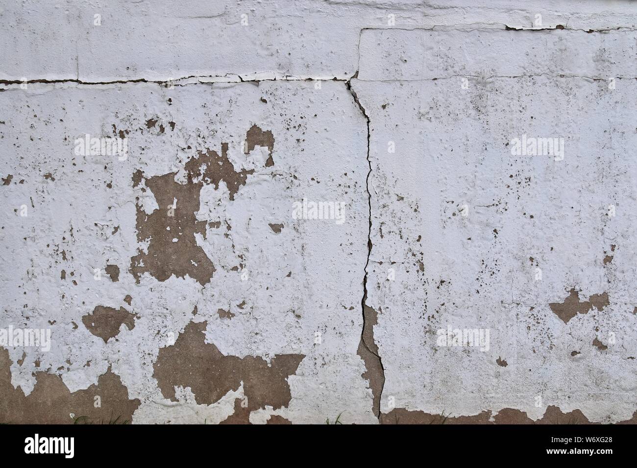 Detailed and colorful close up on concrete wall textures in high ...