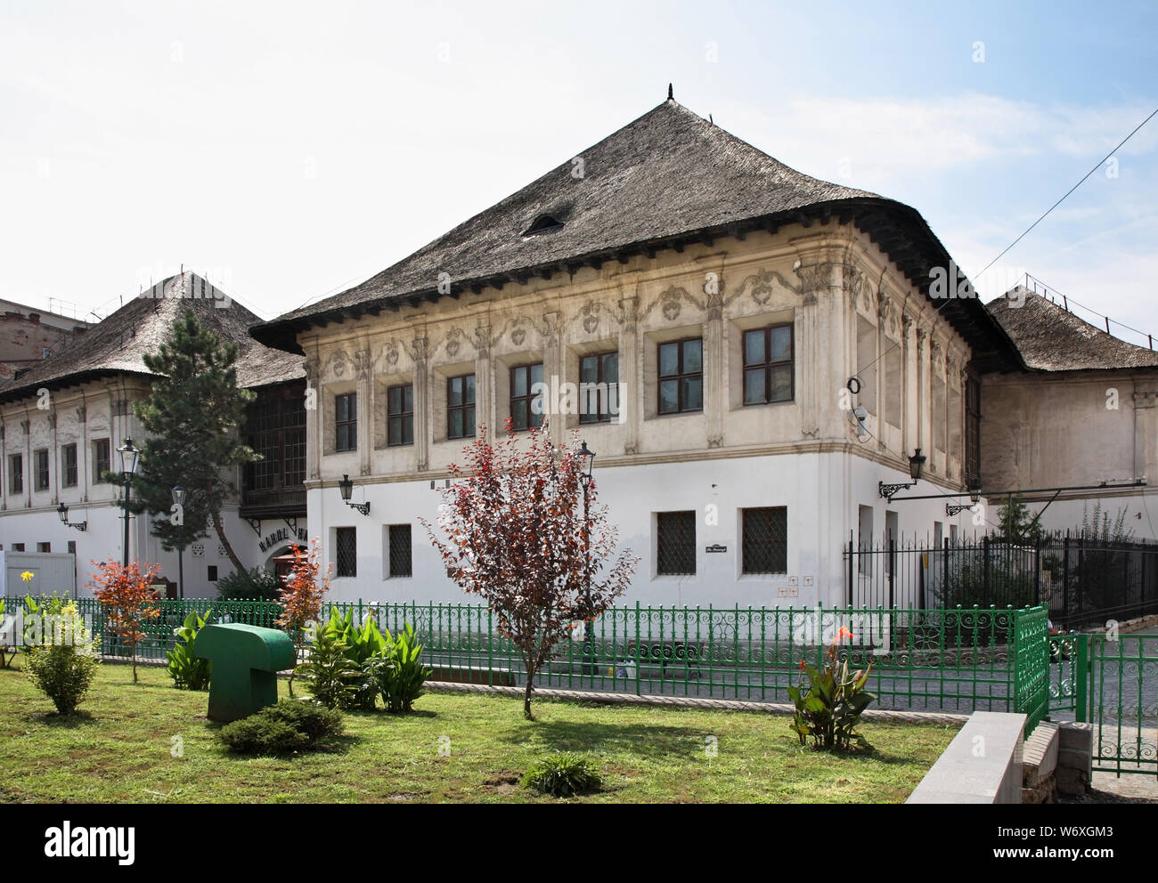 Historic Manuc's Inn in Bucharest. Romania Stock Photo - Alamy