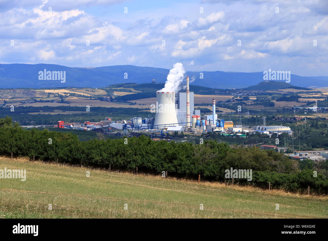 Power plant ledvice hi-res stock photography and images - Alamy