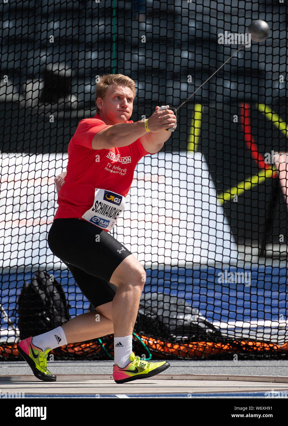 Berlin, Germany. 03rd Aug, 2019. Athletics: German Championships in the ...