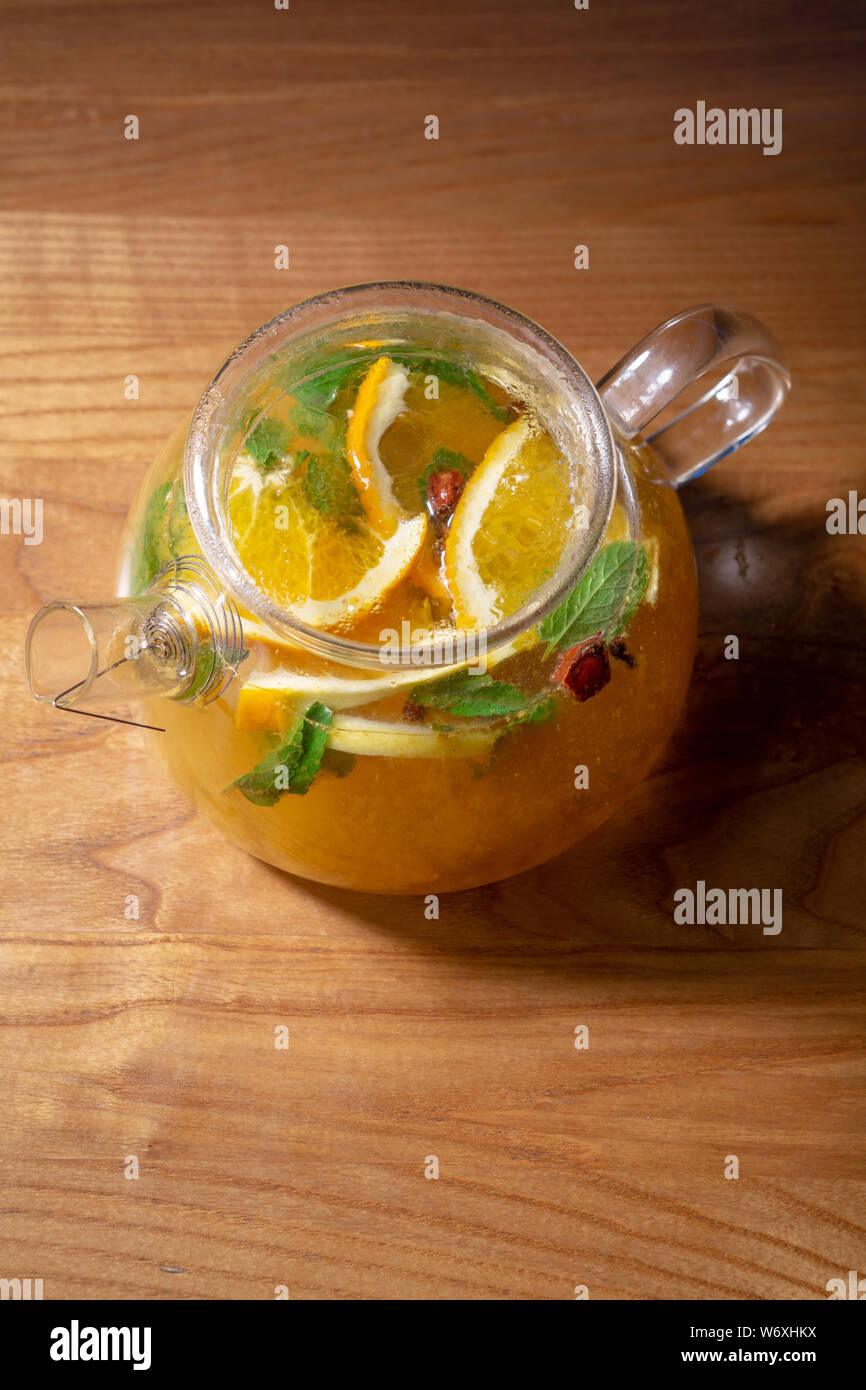 Hot orange tea hi-res stock photography and images - Alamy