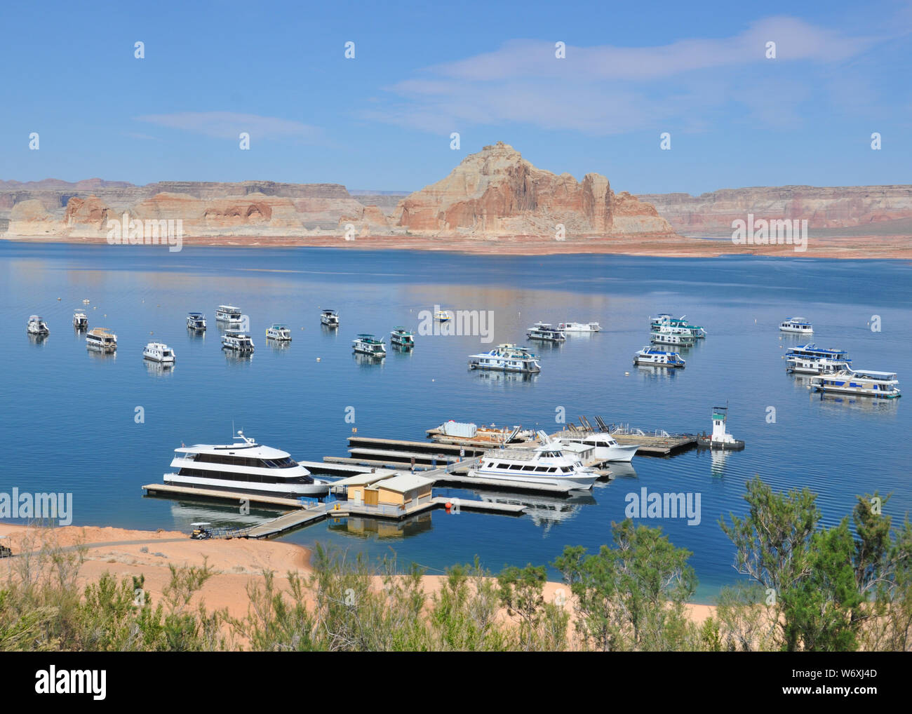 lake powell arizona and utah Stock Photo - Alamy