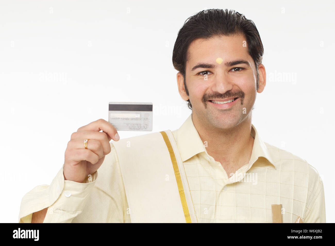 Indian adult man credit card hi-res stock photography and images - Alamy