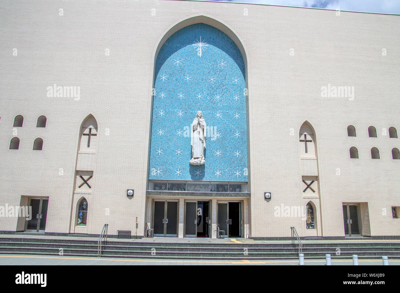 The Catholic Church At Osaka Japan 2016 Stock Photo - Alamy