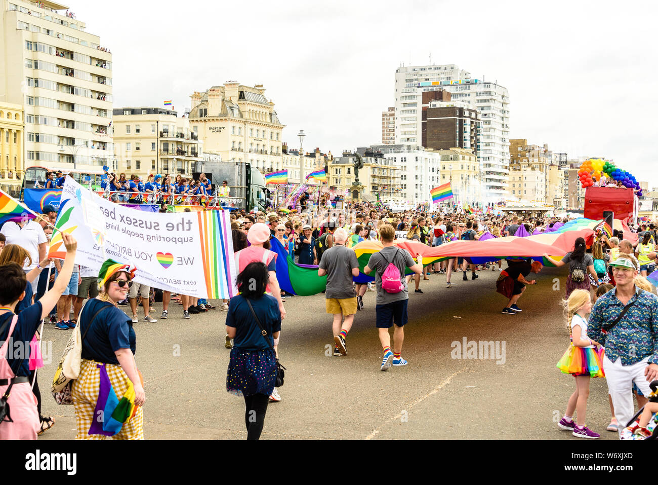 Brighton, East Sussex, UK. 3rd Aug, 2019. Brighton, UK. 03rd Aug, 2019 ...