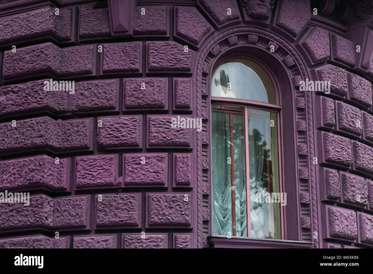 fairytale castle window magical palace princess architecture Stock ...