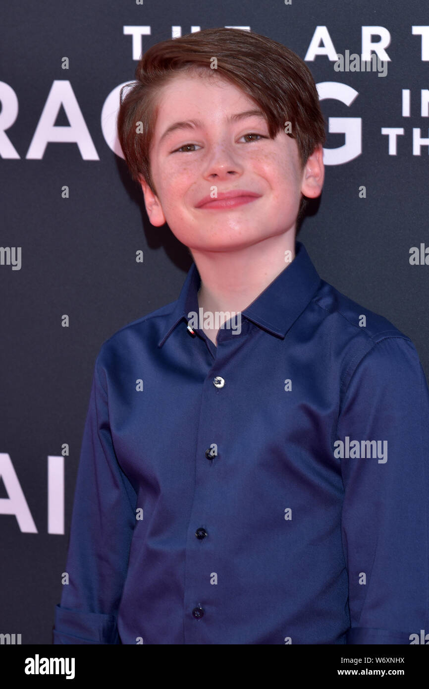 HOLLYWOOD, CA - AUGUST 01: Paxton Booth arrives for the Premiere Of ...
