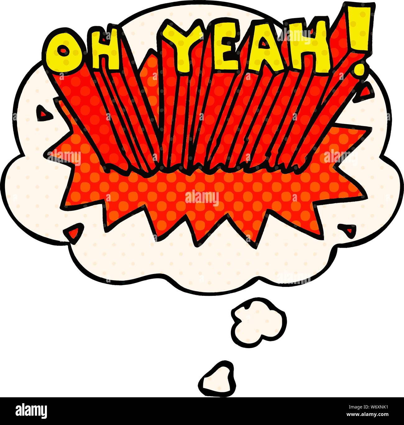 Cartoon yeah shout hi-res stock photography and images - Alamy