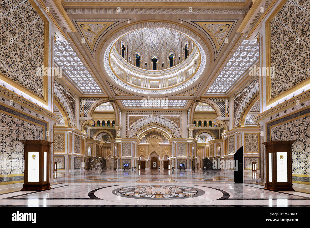 Qasr Al Watan [Palace of the Nation] Abu Dhabi - View across the Great ...