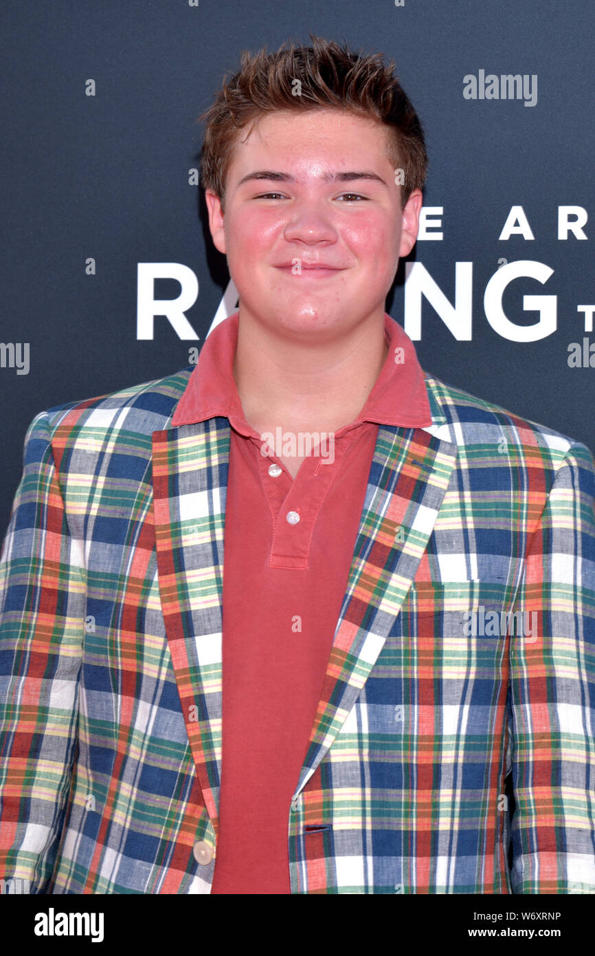 HOLLYWOOD, CA - AUGUST 01: Maxwell Acee Donovan arrives for the ...