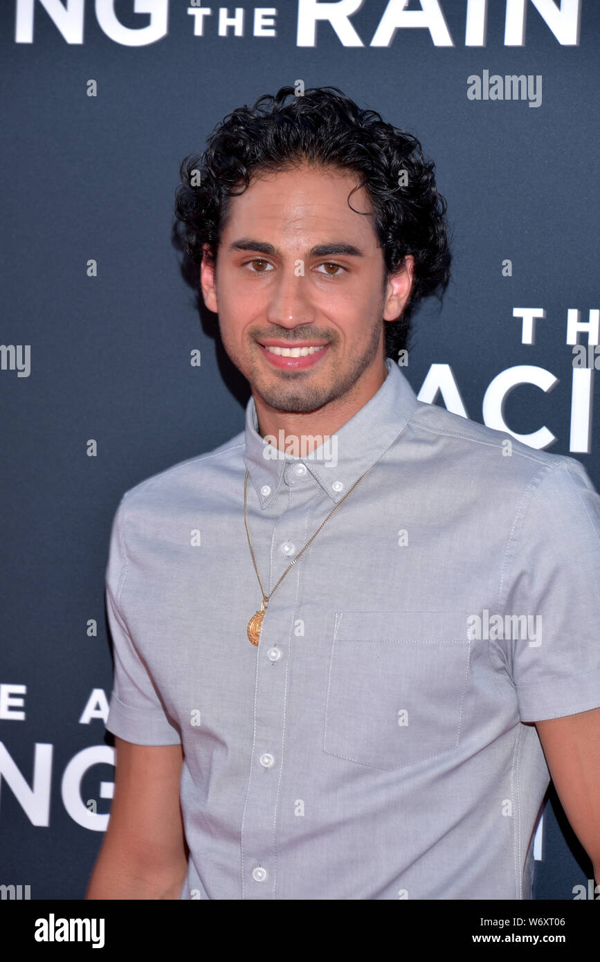 HOLLYWOOD, CA - AUGUST 01: Andres Joseph arrives for the Premiere Of ...