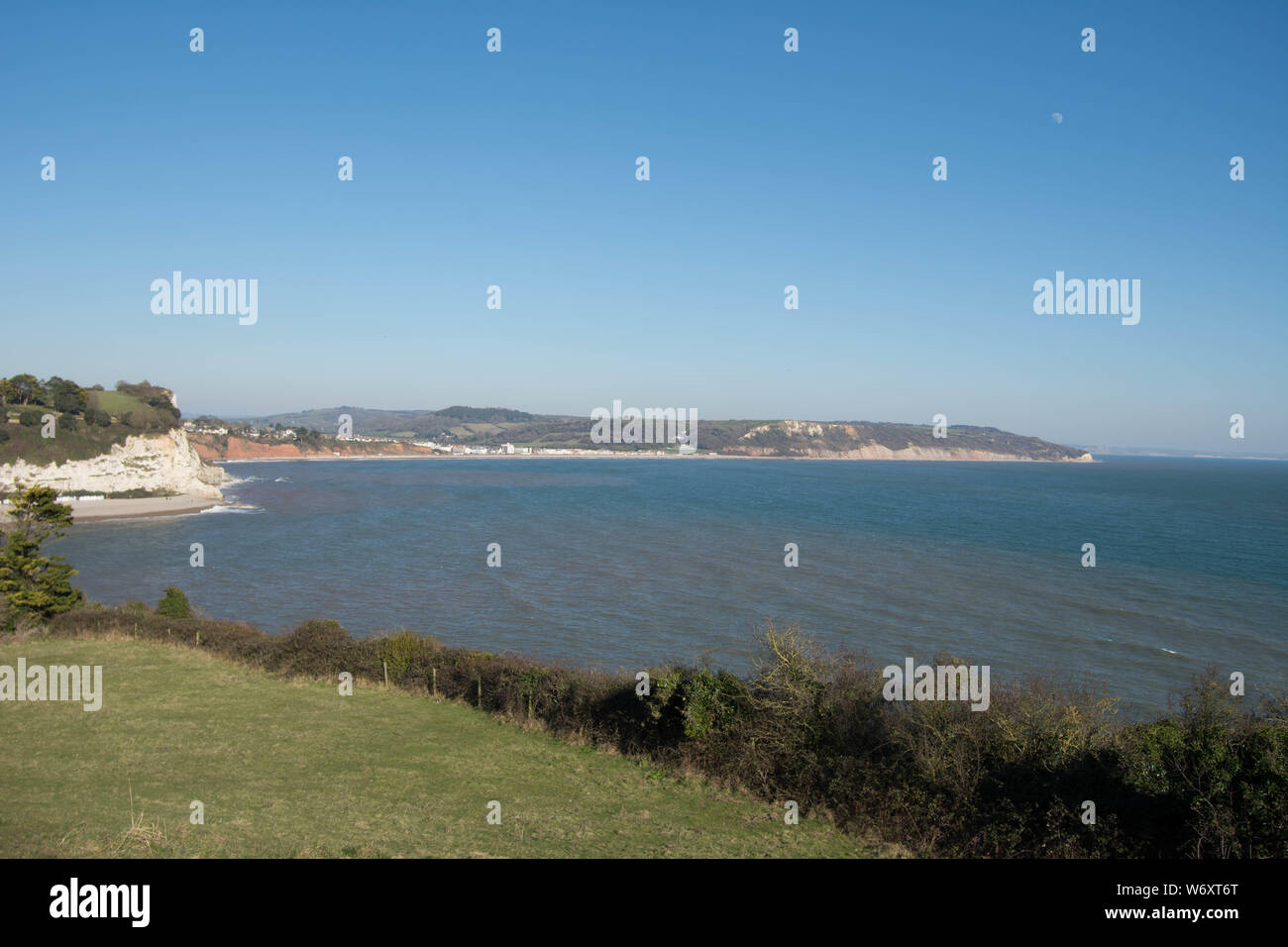 Branscombe bay coast path hi-res stock photography and images - Alamy