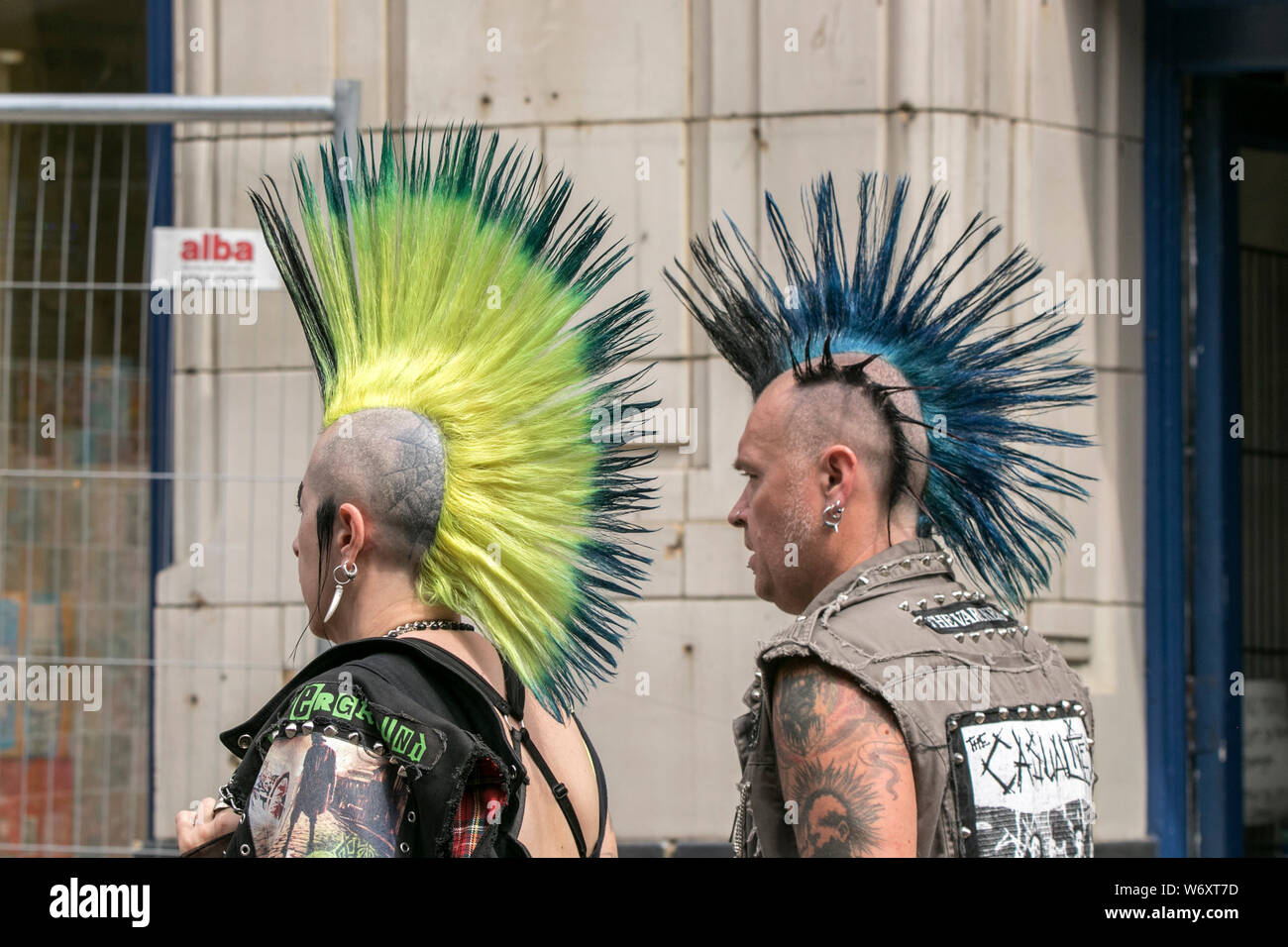 Blackpool, Lancashire, UK. 3rd August 2019. The fabulous Punk Rebellion ...