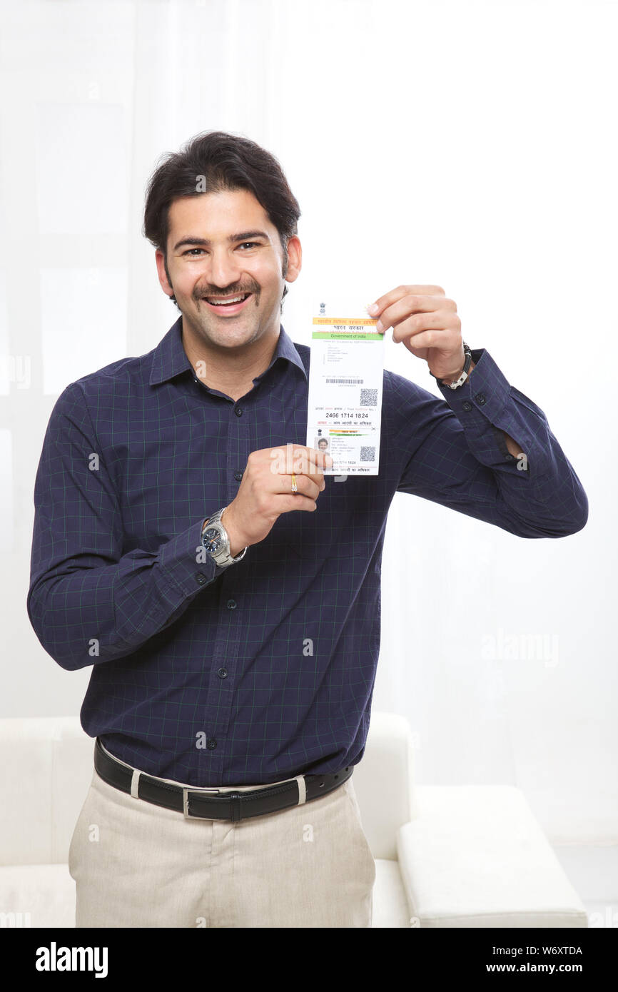 Man id card casual hi-res stock photography and images - Alamy